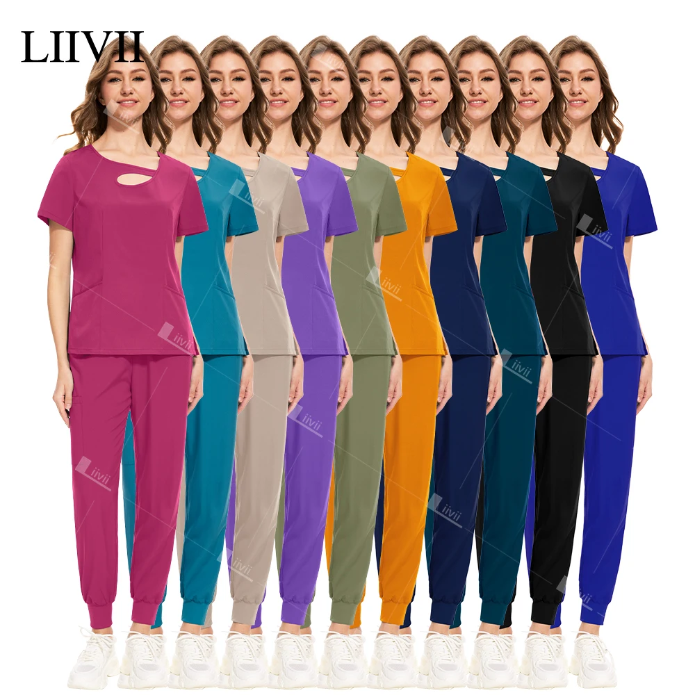 Wholesale-Hospital-Nurse-Suits-Working-Scrubs-Set-Operating-Room-Scrubs ...