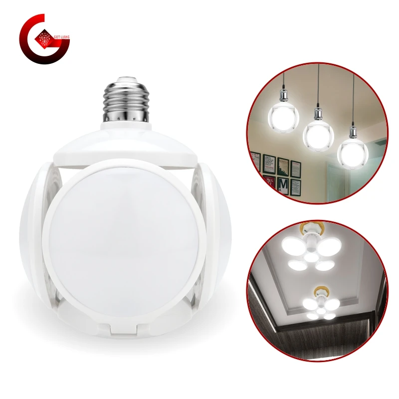 LED-Folding-Bulb-40W-E27-Football-UFO-Bulb-Lamp-360-degrees-AC-220V ...