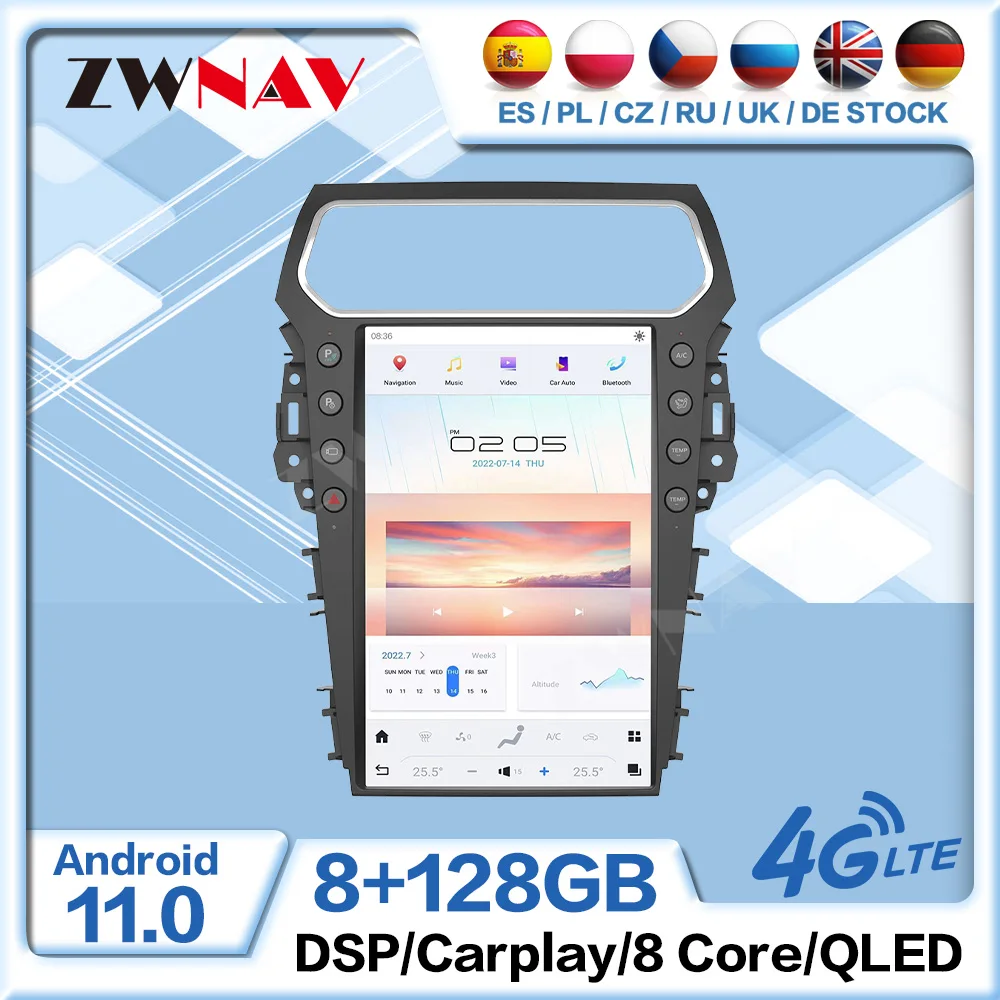 Qualcomm-For-Ford-Explorer-Sync2-Sync3-2011-2019-car-Tesa-Car-Radio ...