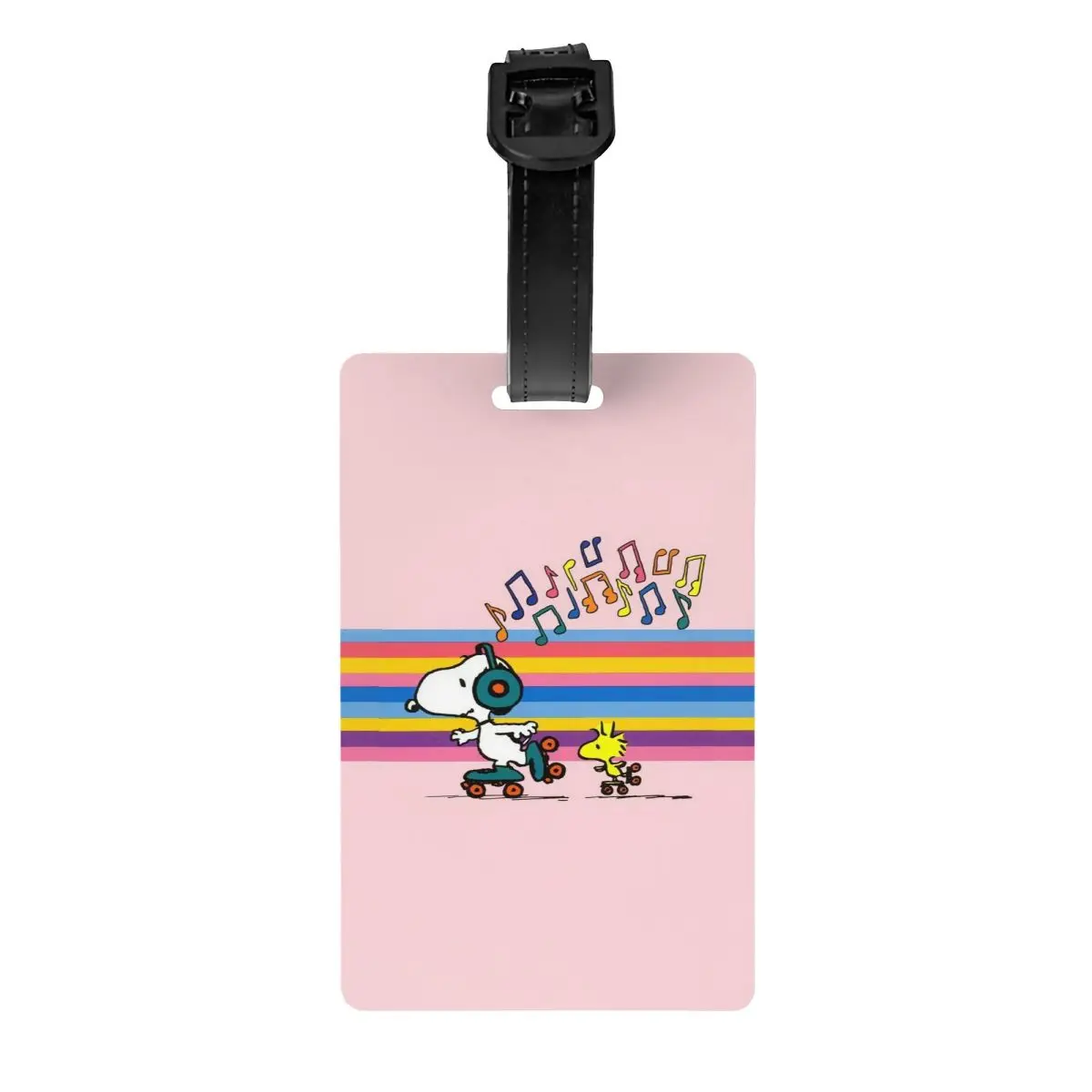 Peanuts-Snoopy-Cute-Cartoon-Luggage-Tag-Travel-Accessories-Soft ...