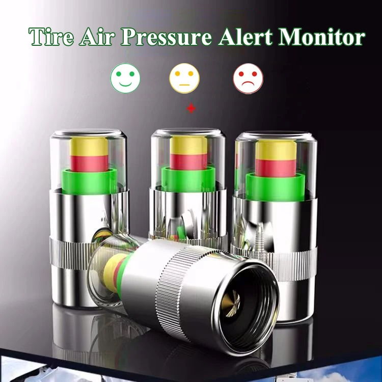 Universal-Car-Wheel-Tire-Valve-Caps-Auto-Stem-Caps-Tire-Pressure-Guage ...
