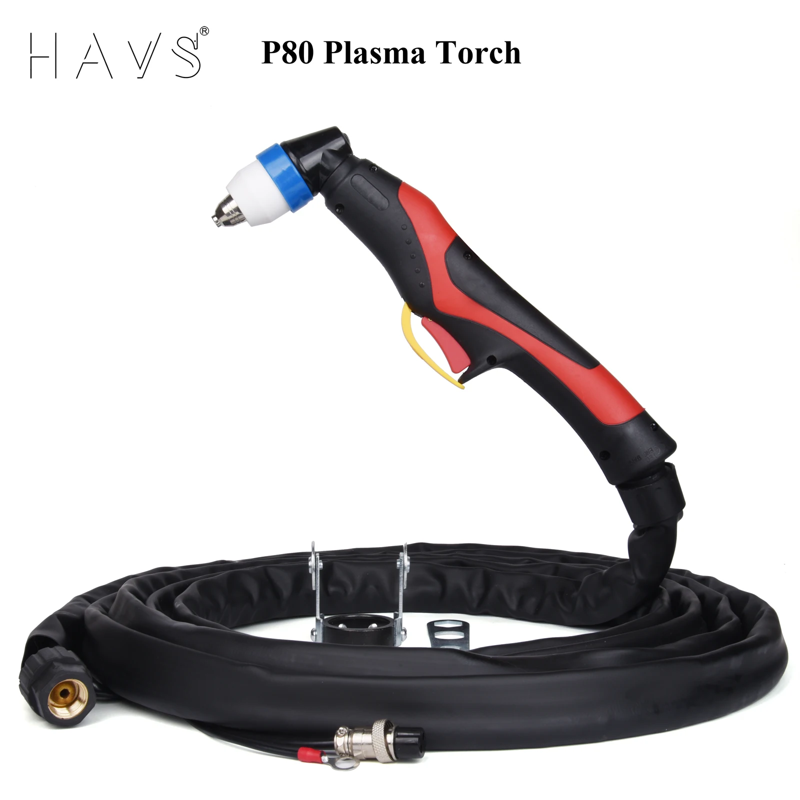 P80 Torch Plasma Cutting Cutter Torch Pilot Arc HF Plasma 5M 16Ft For Air Cooled Plasma Cutting ...