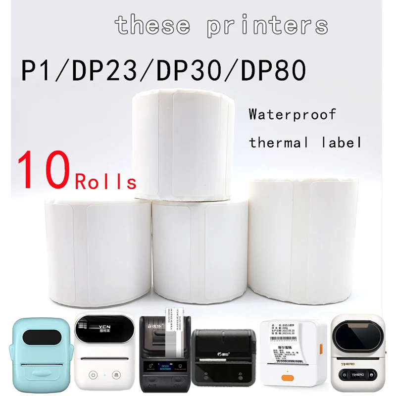 5PK-Thermal-Adhesive-Label-Papers-for-DETONGER-P1-Label-Papers-DP23-DP30-DP80-Label-Maker ...