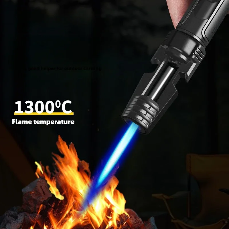 1300° Windproof BBQ Cooking Kitchen Welding Strong Gun Lighter ...