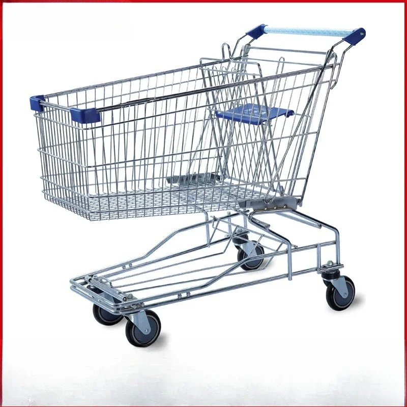 Chariot de supermarché, centre commercial, entrepôt, shopping ...