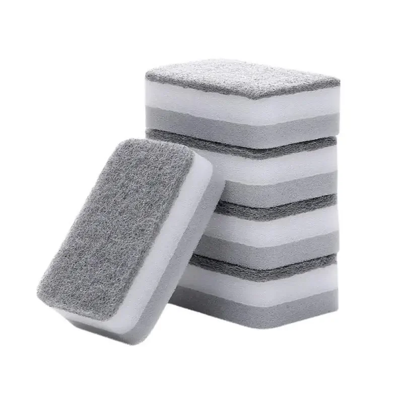 1Set-Strong-Cleaning-Sponges-Double-Sided-Decontamination-Dishwashing ...