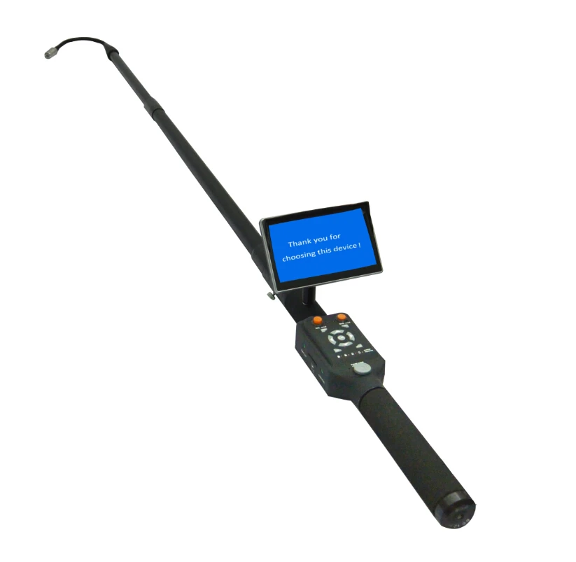 CCTV wall and house roof chimney inspection camera with flexible 23mm ...