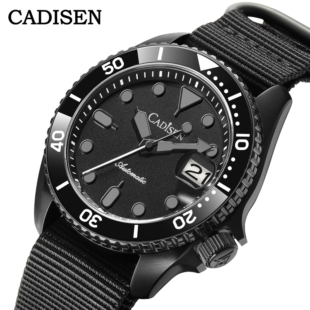 New-CADISEN-BGW9-Strong-Glow-Business-Watch-Diving-Men-s-Automatic-Watches-Men-Mechanical ...