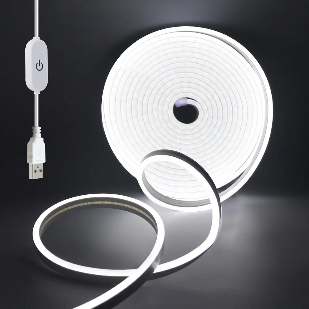 Touch-Sensor-LED-Neon-Strip-Light-Dimmable-5V-USB-Flexible-Led-Ribbon ...