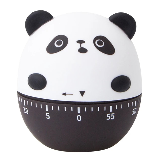 H55A Cute Animal Shape Kitchen Mechanical Timer Kids Time Management ...