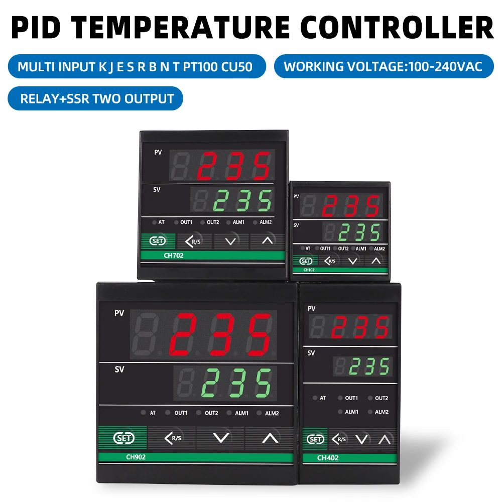 PID-Thermostat-CH102-CH402-CH702-CH902-Temperature-Controller-Regulator-Dual-Output-Universal ...