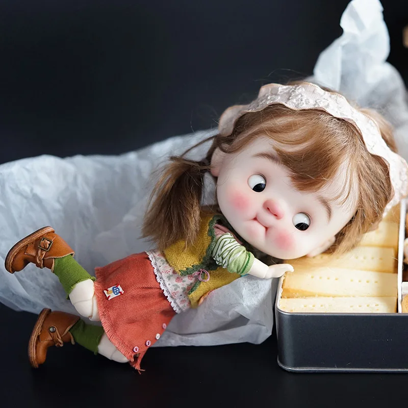 Q Baby BJD Doll 1/6 Cute Expression Doll Fullset Anime Blythe Polly ...