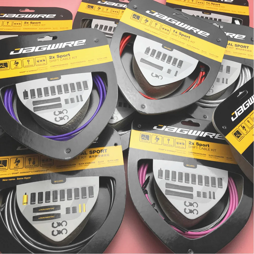 JAGWIRE-2x-Sport-Shift-Cable-Mountain-Bike-Road-Bike-2x-Transmission ...