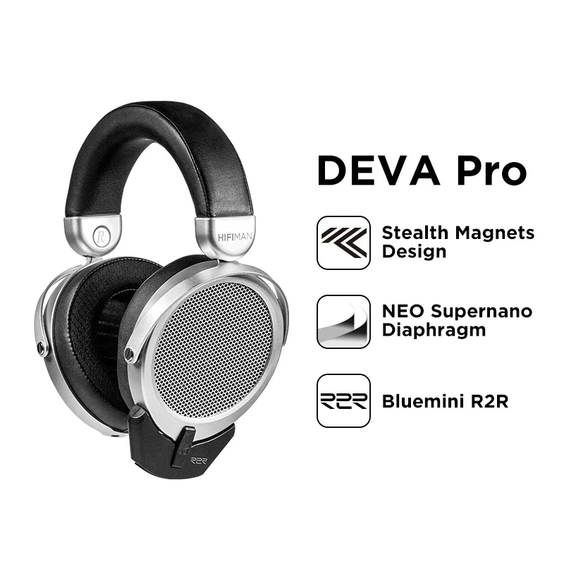 Original-HIFIMAN-DEVA-Pro-Headphones-Over-Ear-Full-Size-Open-Back ...