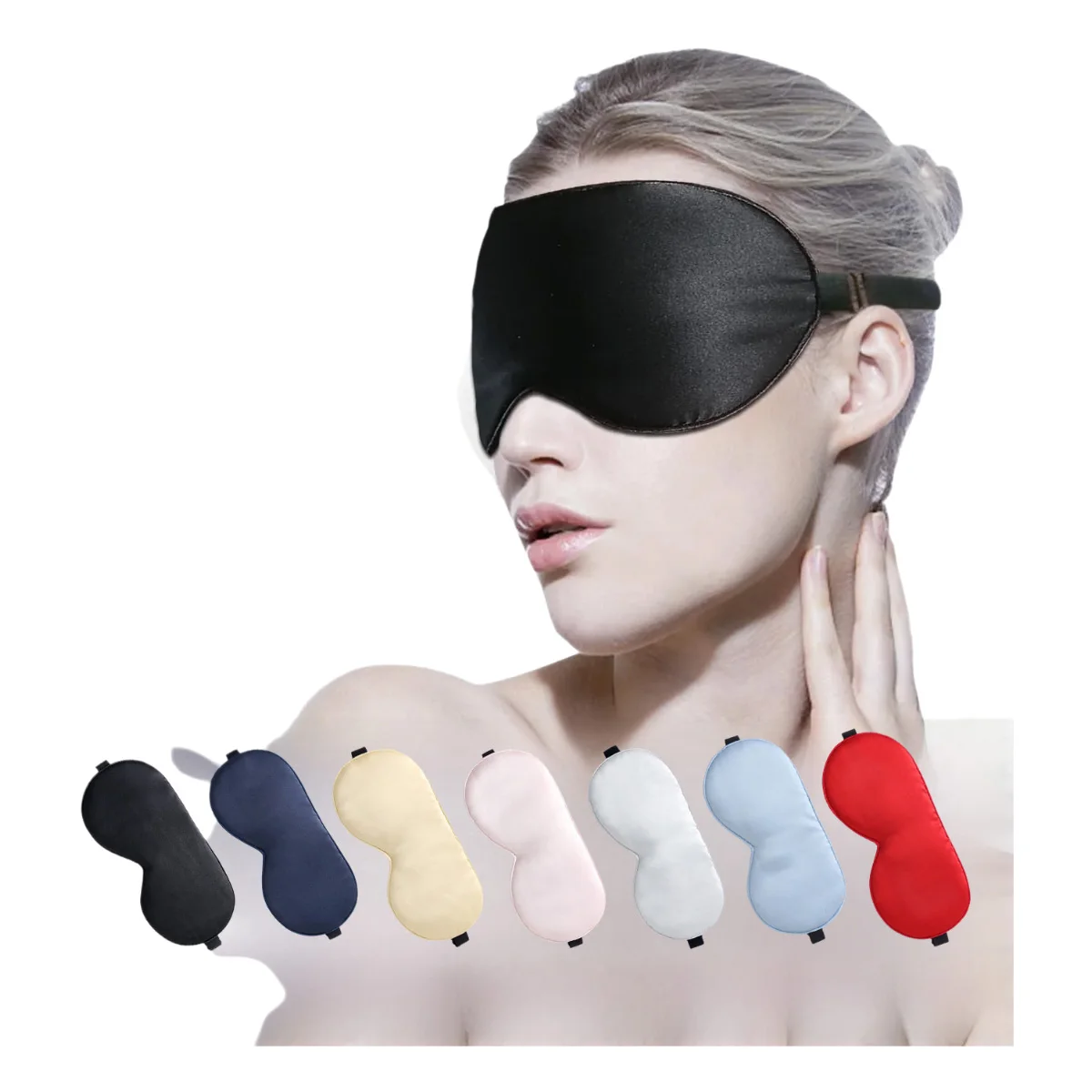 Silk-Sleep-Mask-100-Real-Natural-Pure-Silk-Eye-Masks-with-Adjustable ...