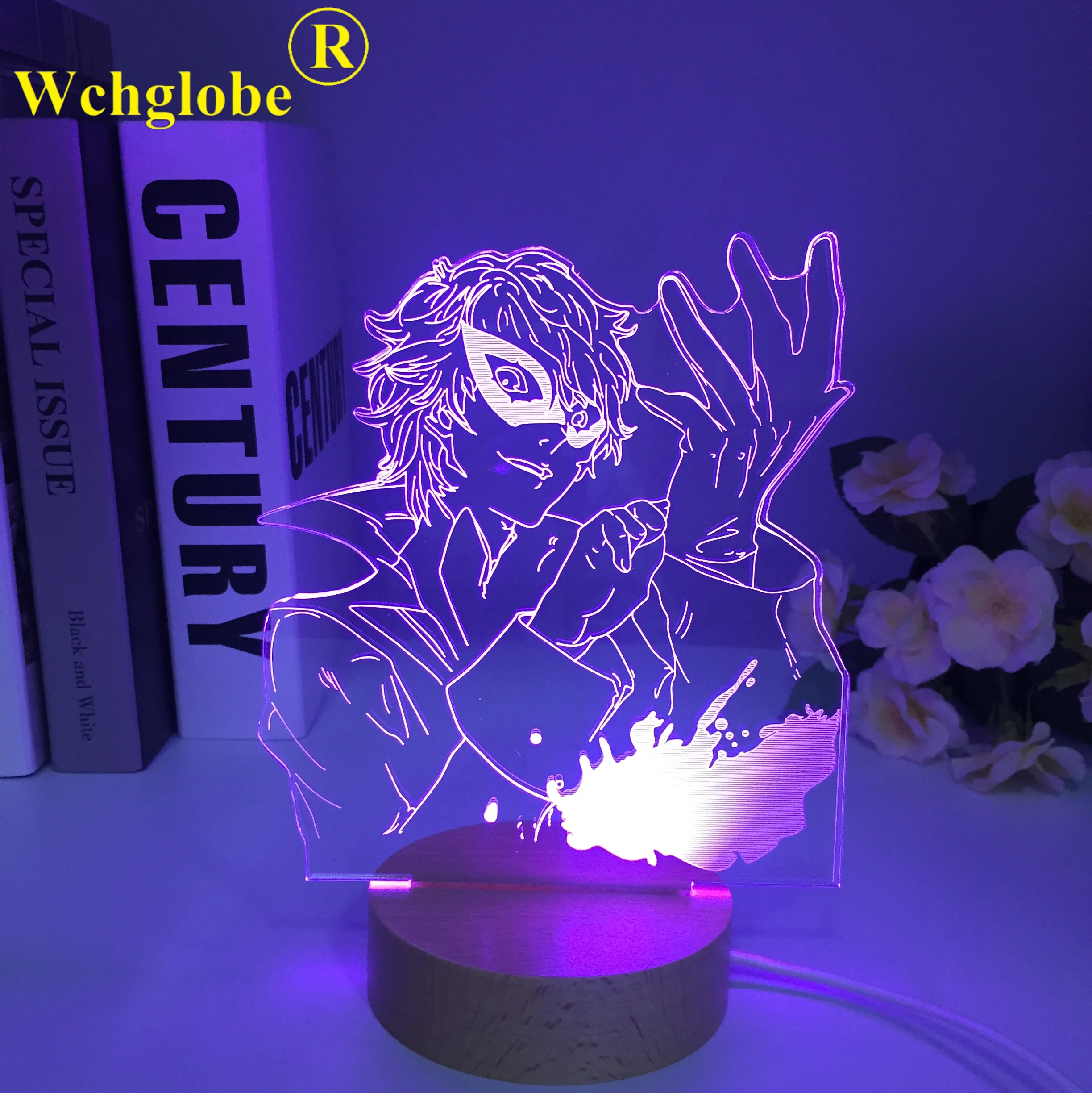 Persona 5 Game Figure Wooden 3d Led Night For Bedroom Decor Nightlight ...