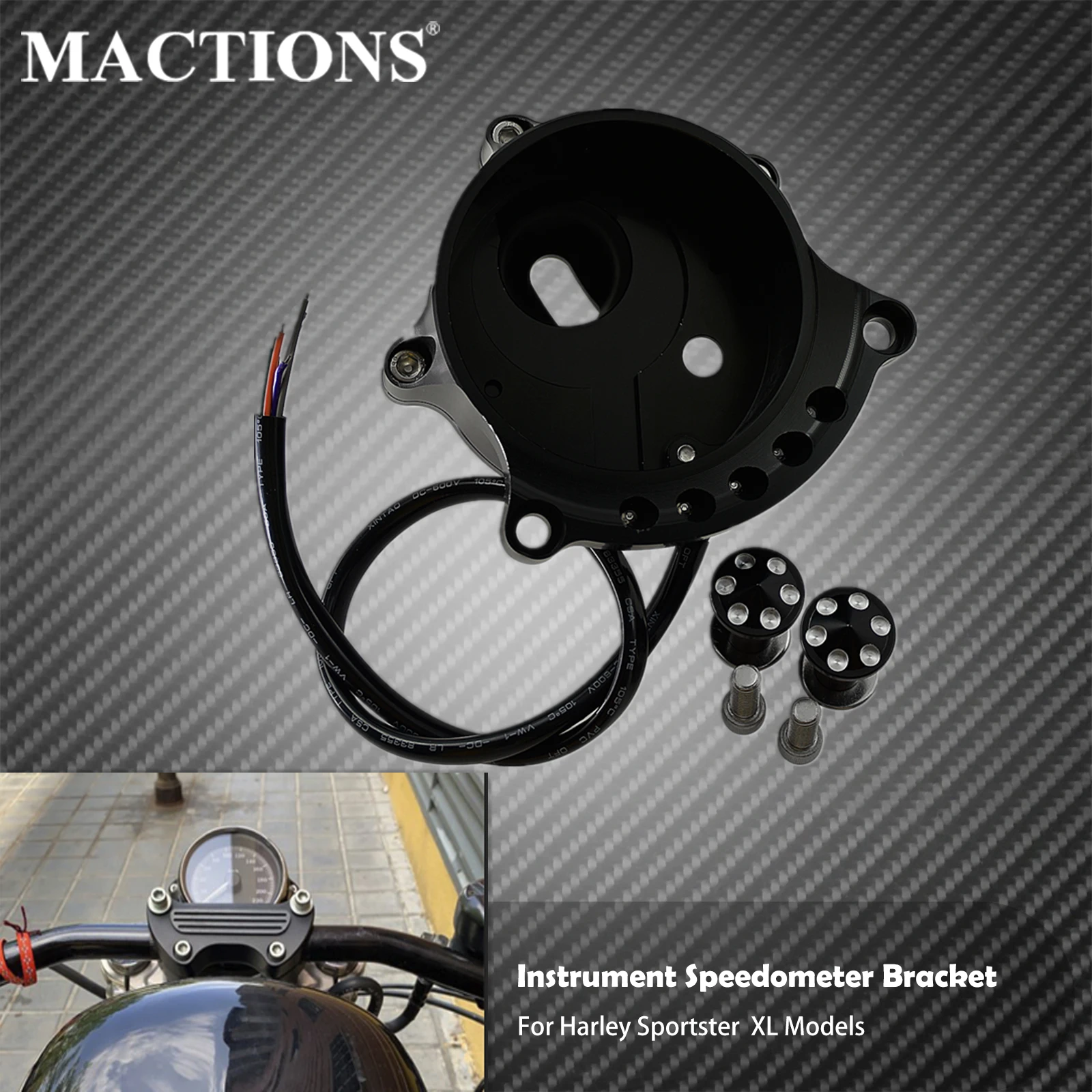 Motorcycle-Instrument-Mounting-Bracket-Cafe-Speedometer-Mounting ...