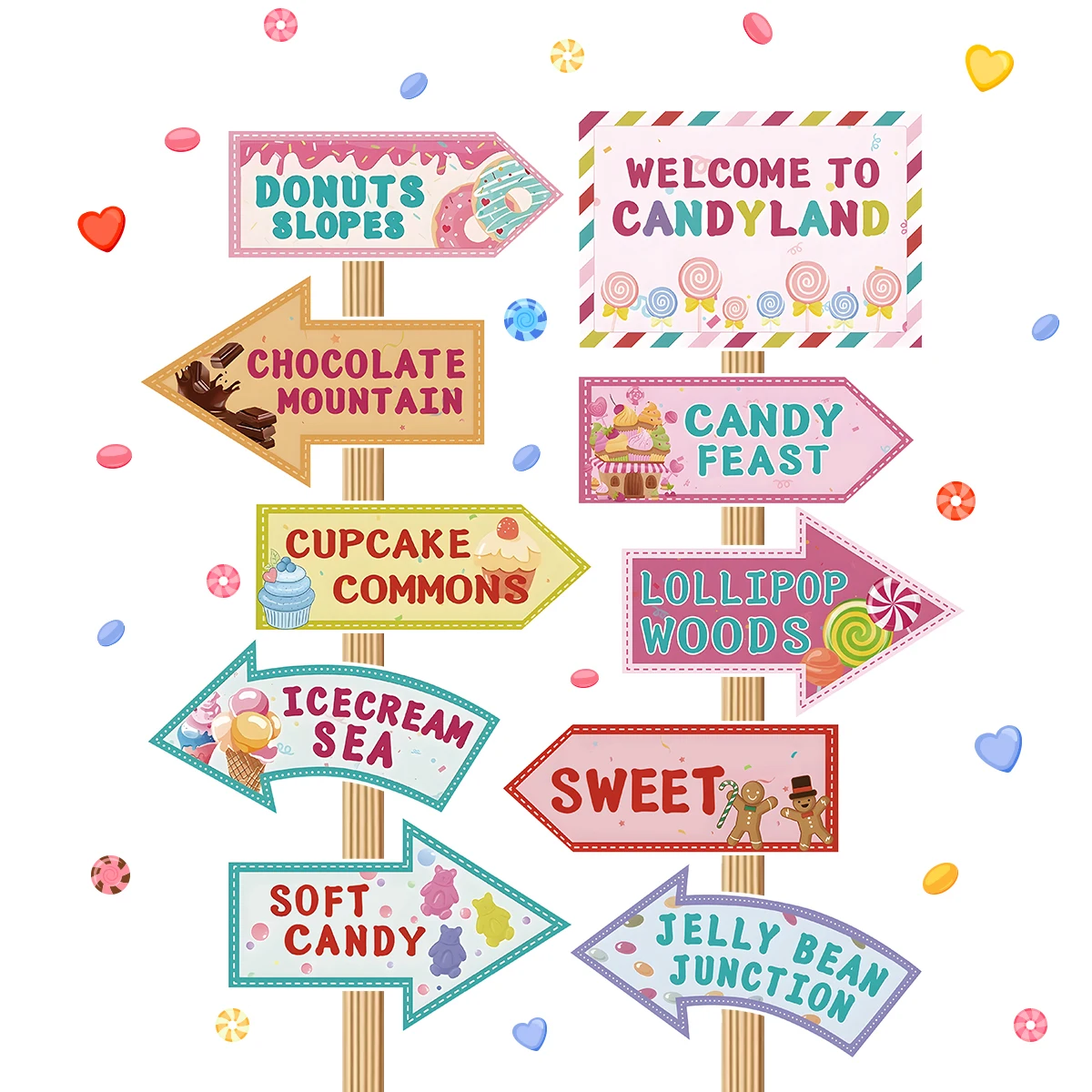 Candyland Signage : Le Guide Complet pour Créer une Fête Thémée Sucrée ...