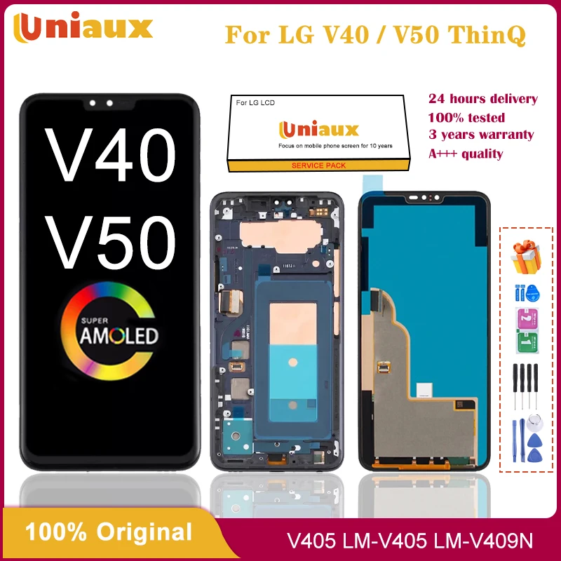 6-4-Original-V405-AMOLED-For-LG-V40-ThinQ-LCD-Display-With-Frame-Touch-Screen-Digitizer.jpg