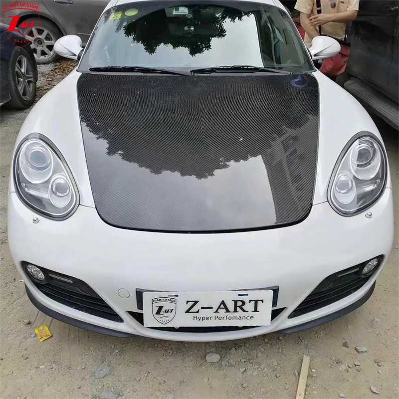 Z-ART-997-OEM-Dry-Carbon-Fiber-Front-Trunk-Lid-for-Porsche-987-Boxster ...