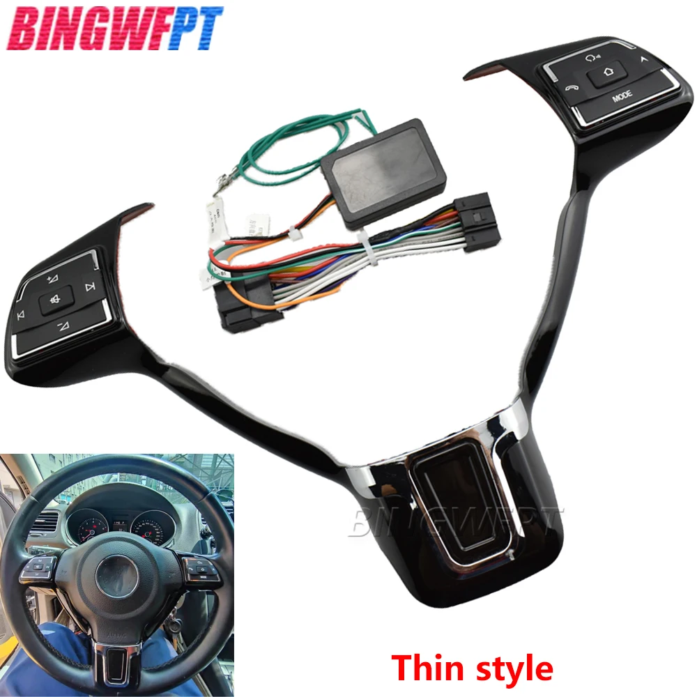 Interruptores-de-bot-n-de-volante-de-alta-calidad-accesorios-de-coche ...