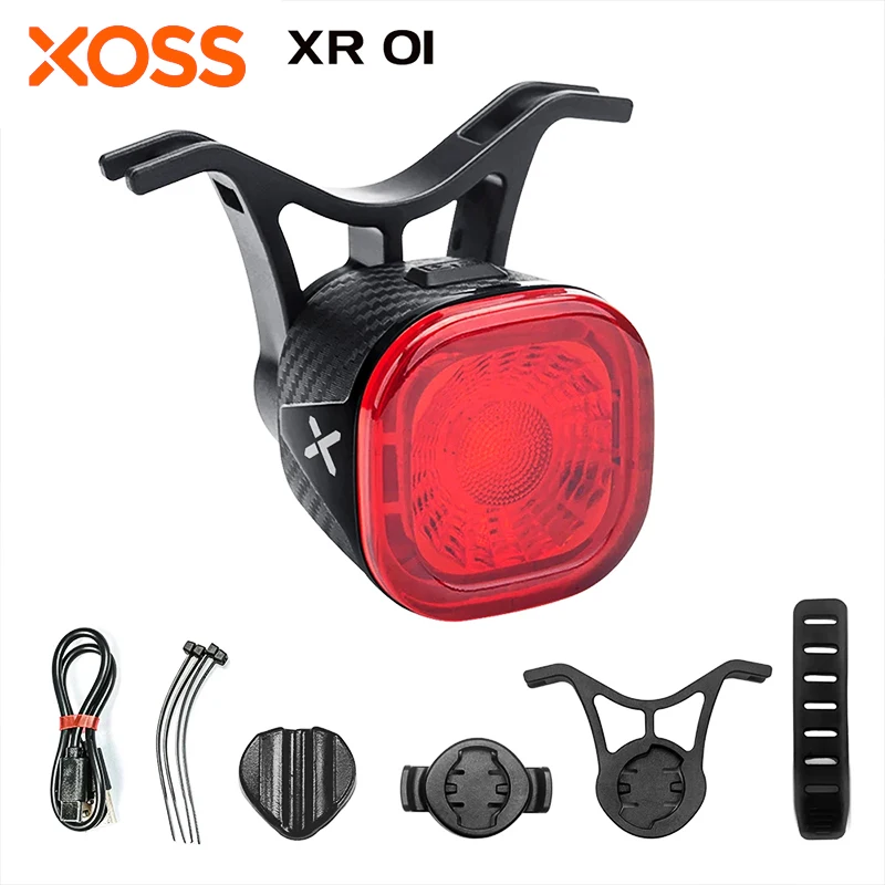 XOSS-XR01-Bicycle-Rear-Light-Smart-Auto-Brake-Sensing-Tail-Light-LED ...