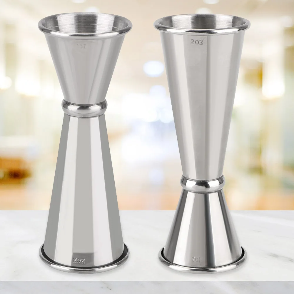 Mojito Measure Mug Cocktail Bar Jigger 1oz/2oz Bar Accessories ...