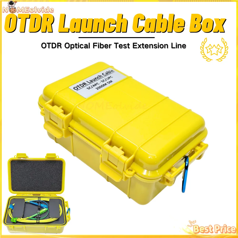 500m-2KM-Fiber-Optical-Launch-Cable-Box-OTDR-Blind-Zone-Eliminator-APC ...