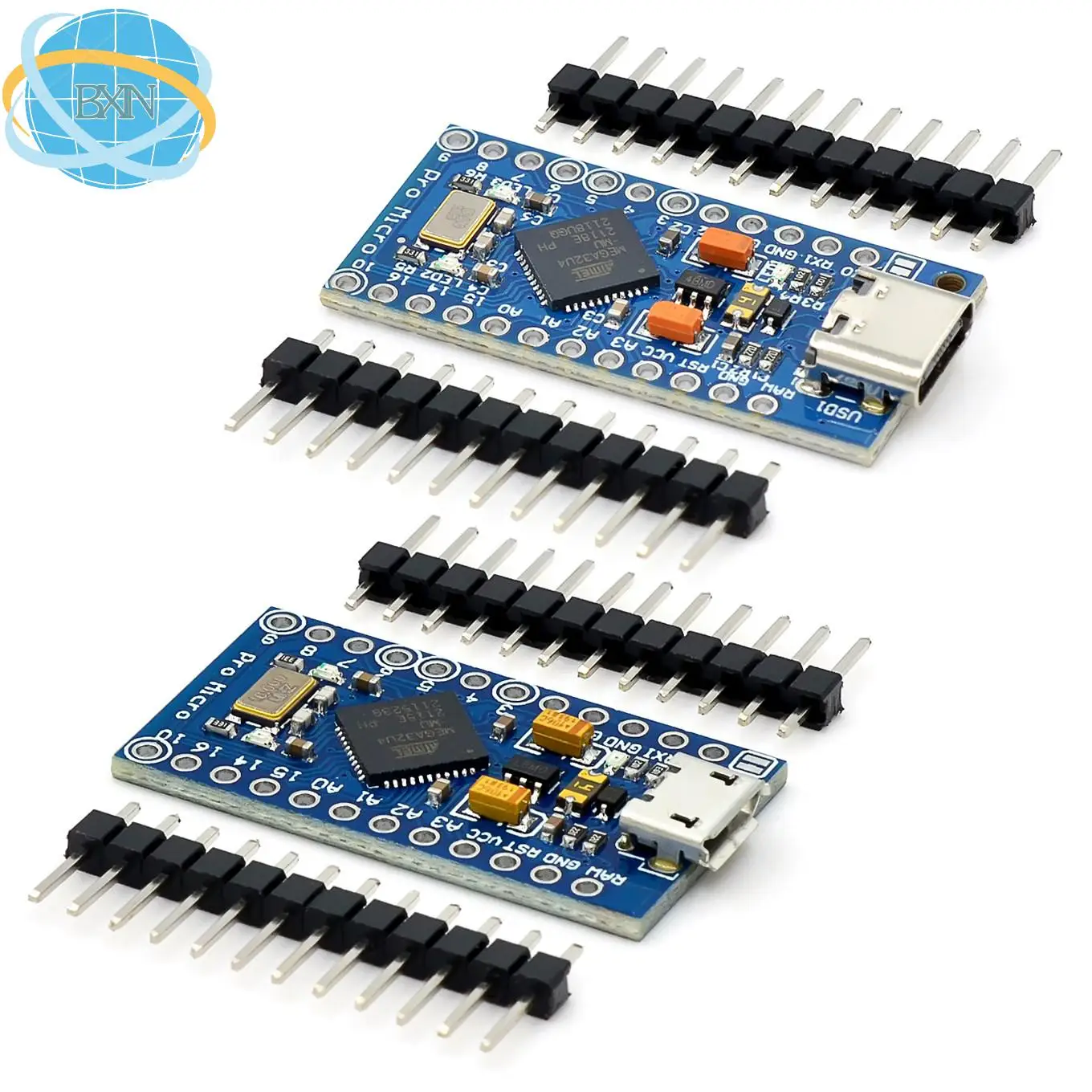 Pro-Micro-para-Arduino-ATmega32U4-5V-16MHz-M-dulo-2-Row-Pin-Header ...