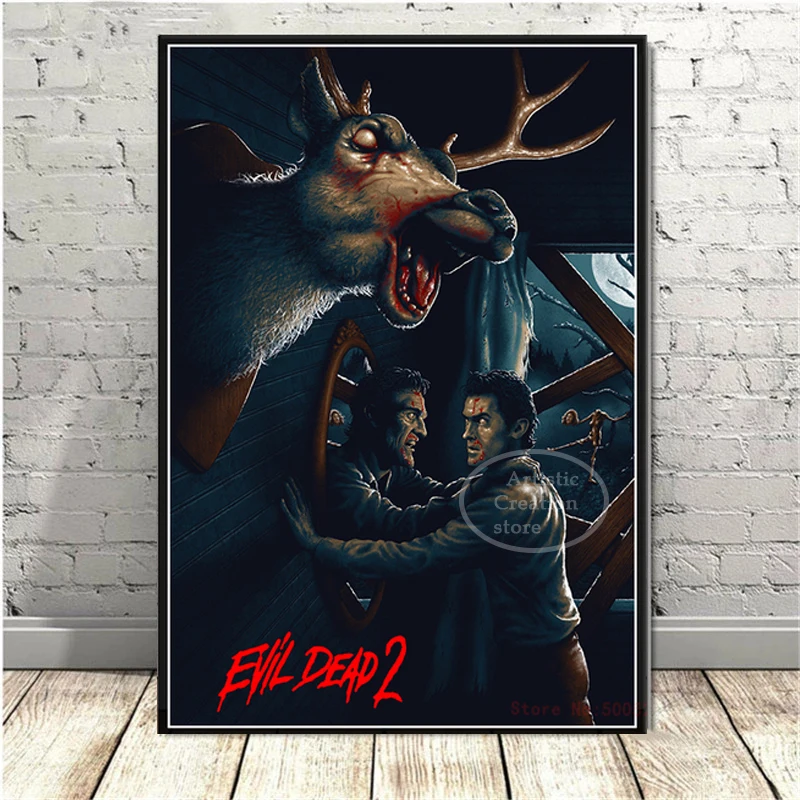 Evil Dead Deer Tattoo