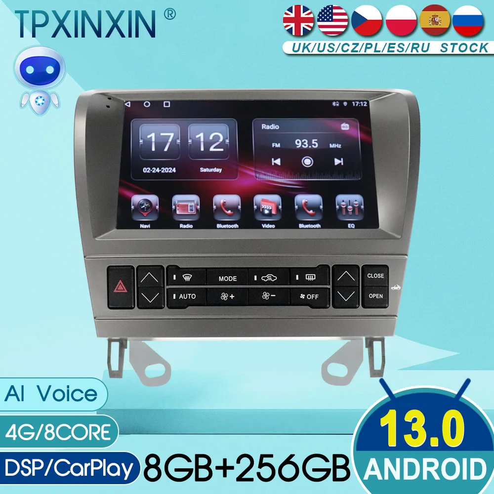 Car Radio For Lexus SC430 SC400 2001-2010 Android 13 Navigation ...