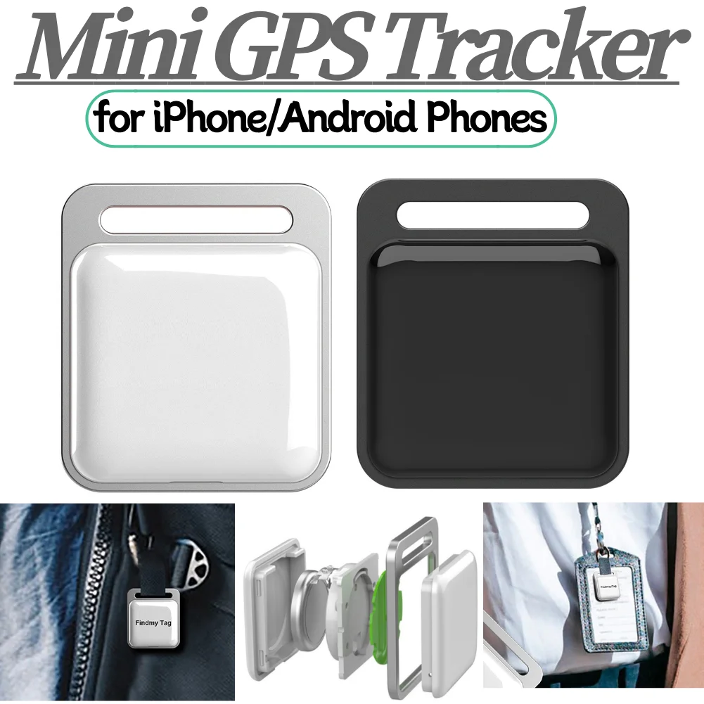 Wireless Mini GPS Tracker APP Record Smart Tag Child Bag Wallet Finder ...