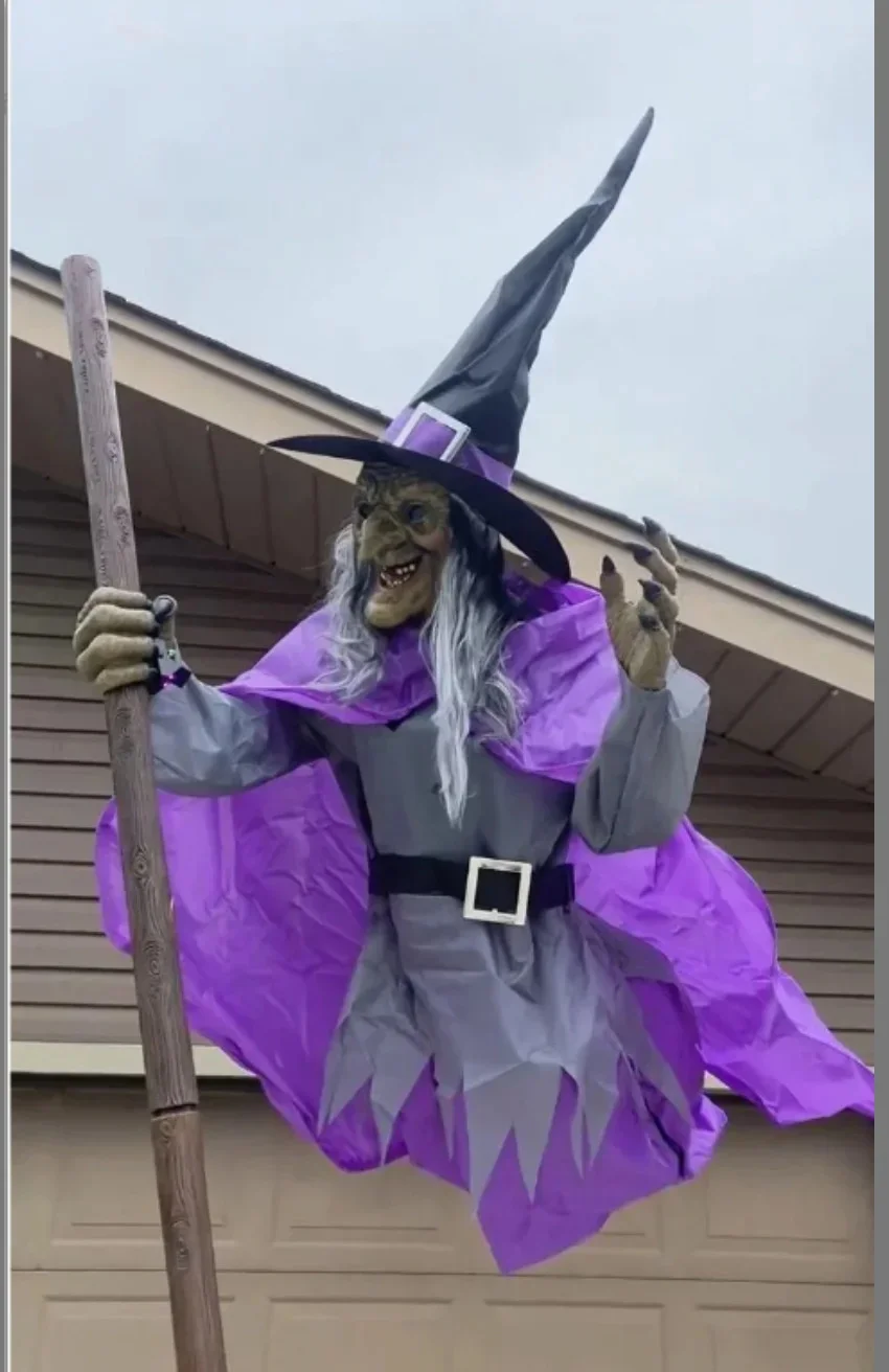Flying-Witch-Outdoor-Decor-Spooky-Scary-Witch-With-Sound-Lights-Glowing ...