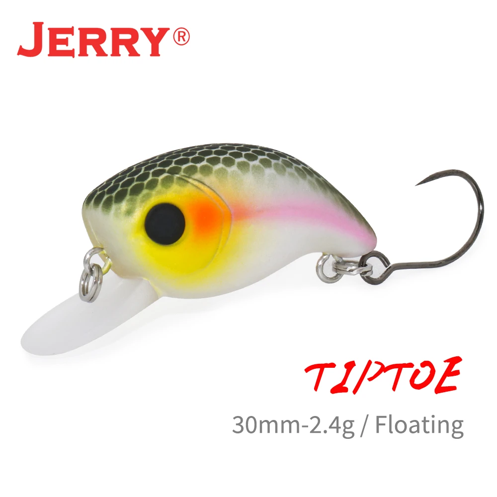 Jerry Tiptoe Trout Area Micro Floating Wobblers Spinning Plugs Uv ...