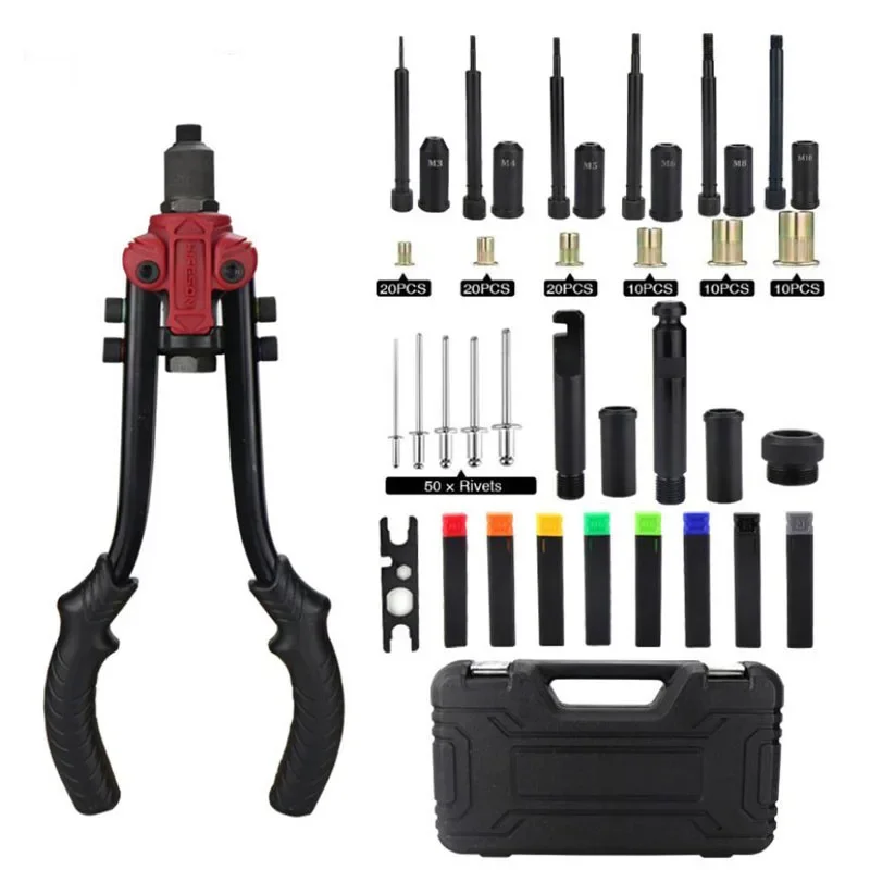 Rivet-Nut-Tool-Manual-Mandrels-Screw-Blind-Heavy-Hand-Insert-Rivet-Nut ...