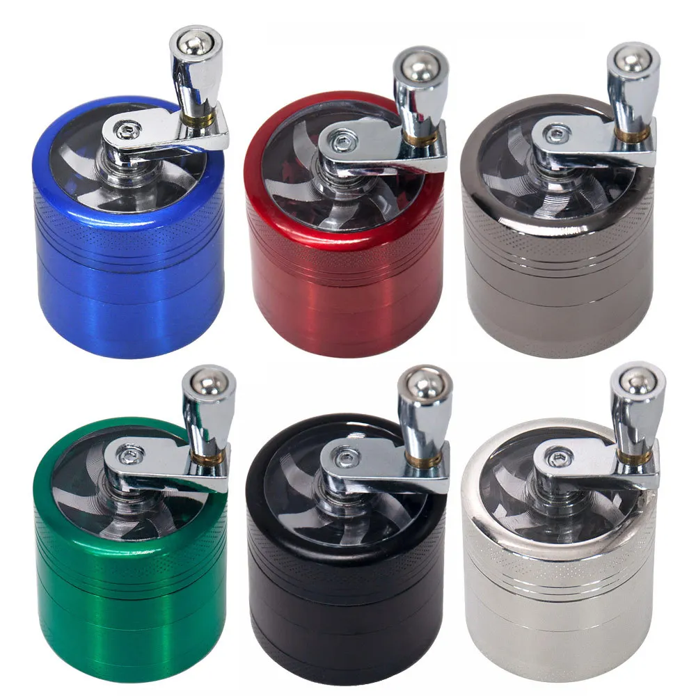 New-4-layer-Tobacco-Grinder-40MM-Manual-Metal-Zinc-Alloy-Herbal-Herb ...