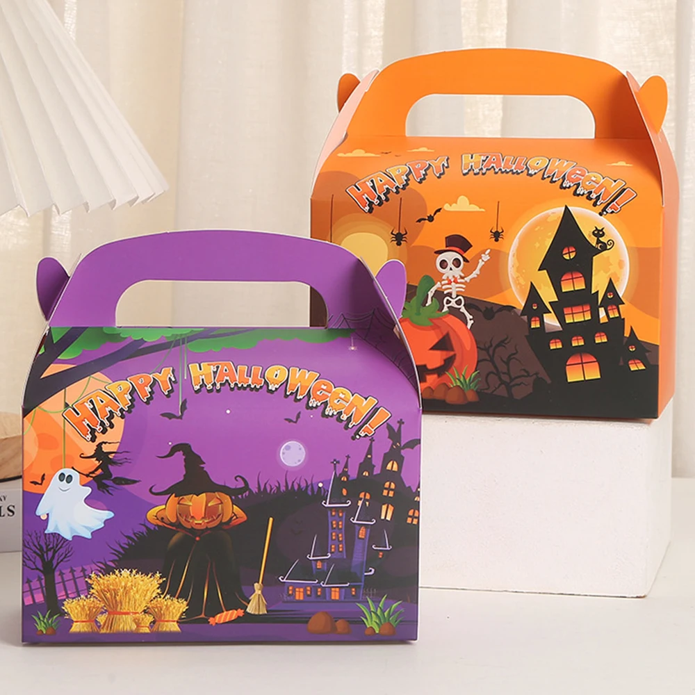 4Pcs-Halloween-Gift-Boxes-Halloween-Candy-Cookie-Boxes-Pumpkin-Paper ...