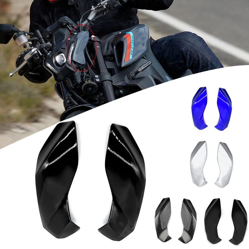2023-MT09-Motorcycle-Front-Headlight-Side-Panel-Fairing-Frame-Cover-Fit ...
