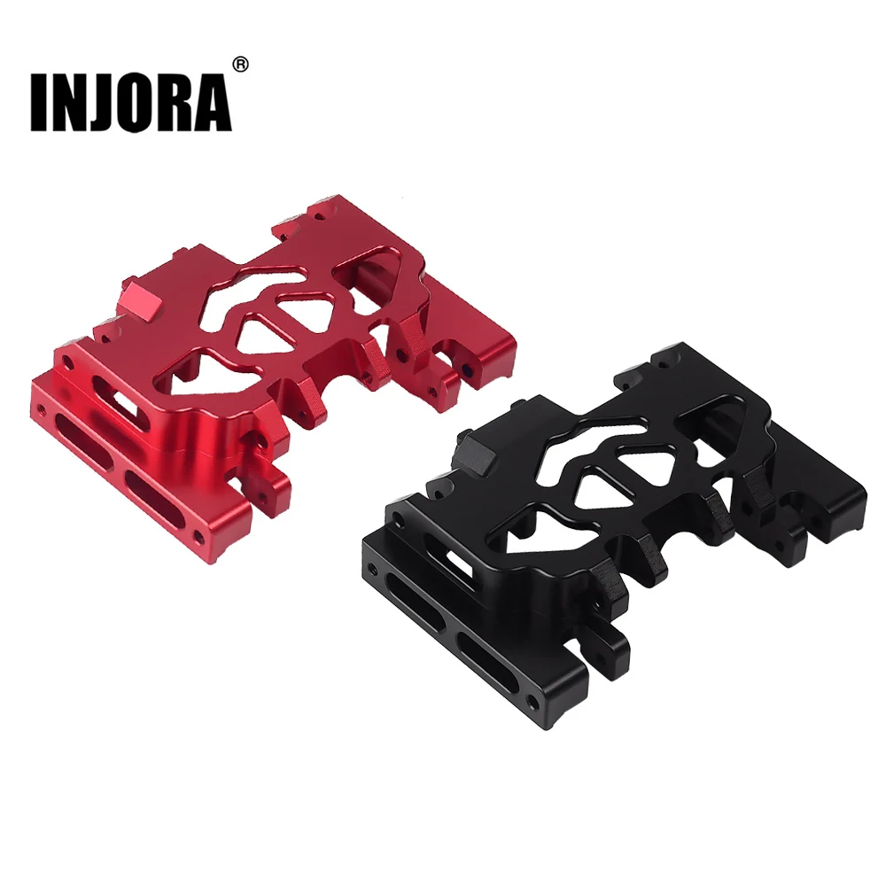 Injora Aluminum Gearbox Mount Transmission Holder For 1/10 Rc Crawler ...