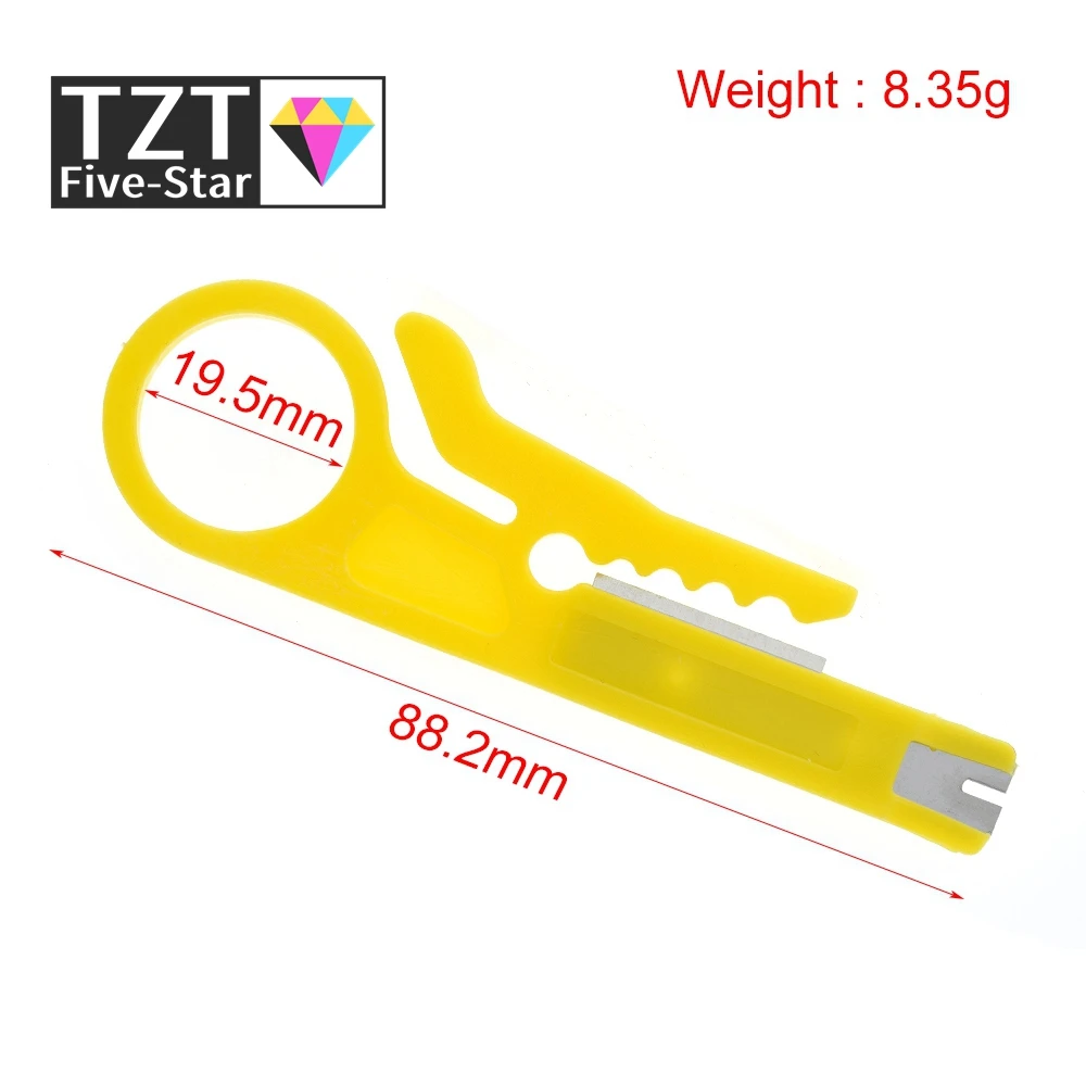 Mini Portable Wire Stripper Knife Crimper Pliers Crimping Tool Cable ...
