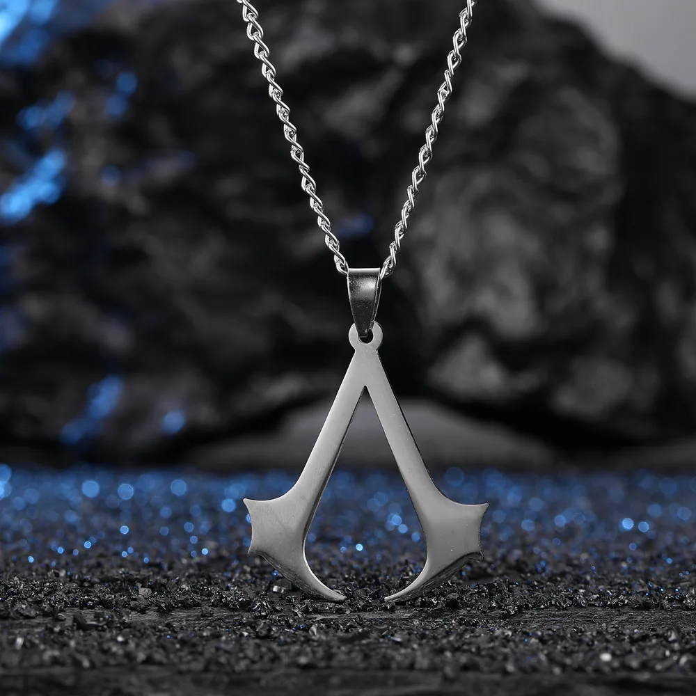 Fashion-Charm-Chain-Stainless-Steel-Assassin-Syndicate-Creed-DIY ...