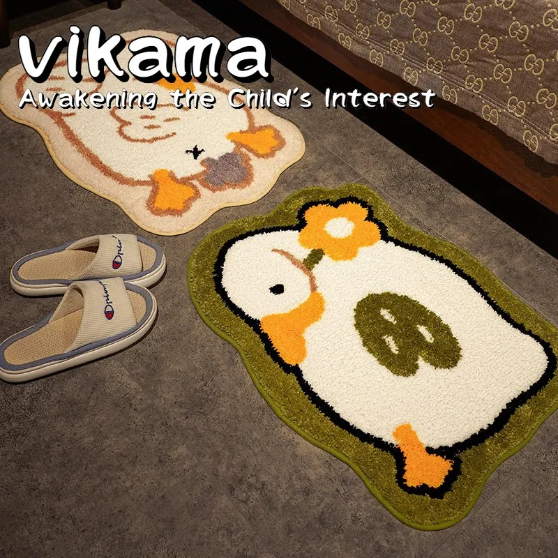 VIKAMA Creative Cartoon Anti-slip and Water Absorbent Floor Mats and ...