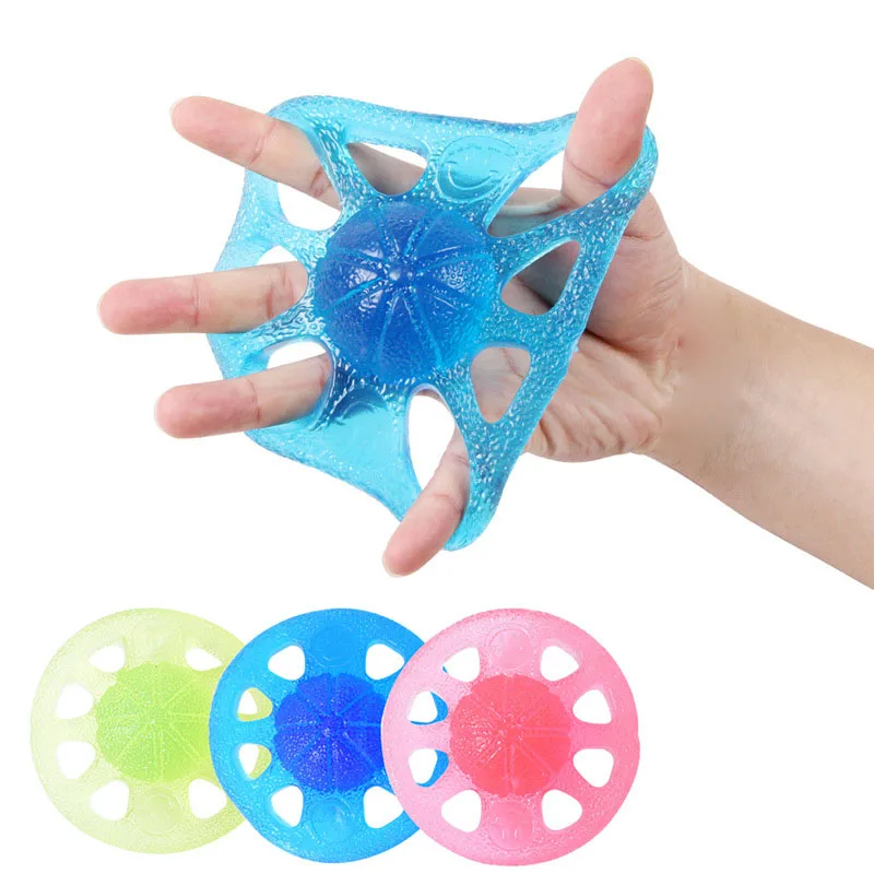 Silicone-Finger-Exerciser-Grip-Occupational-Therapy-Adult-Kids-Fidget ...