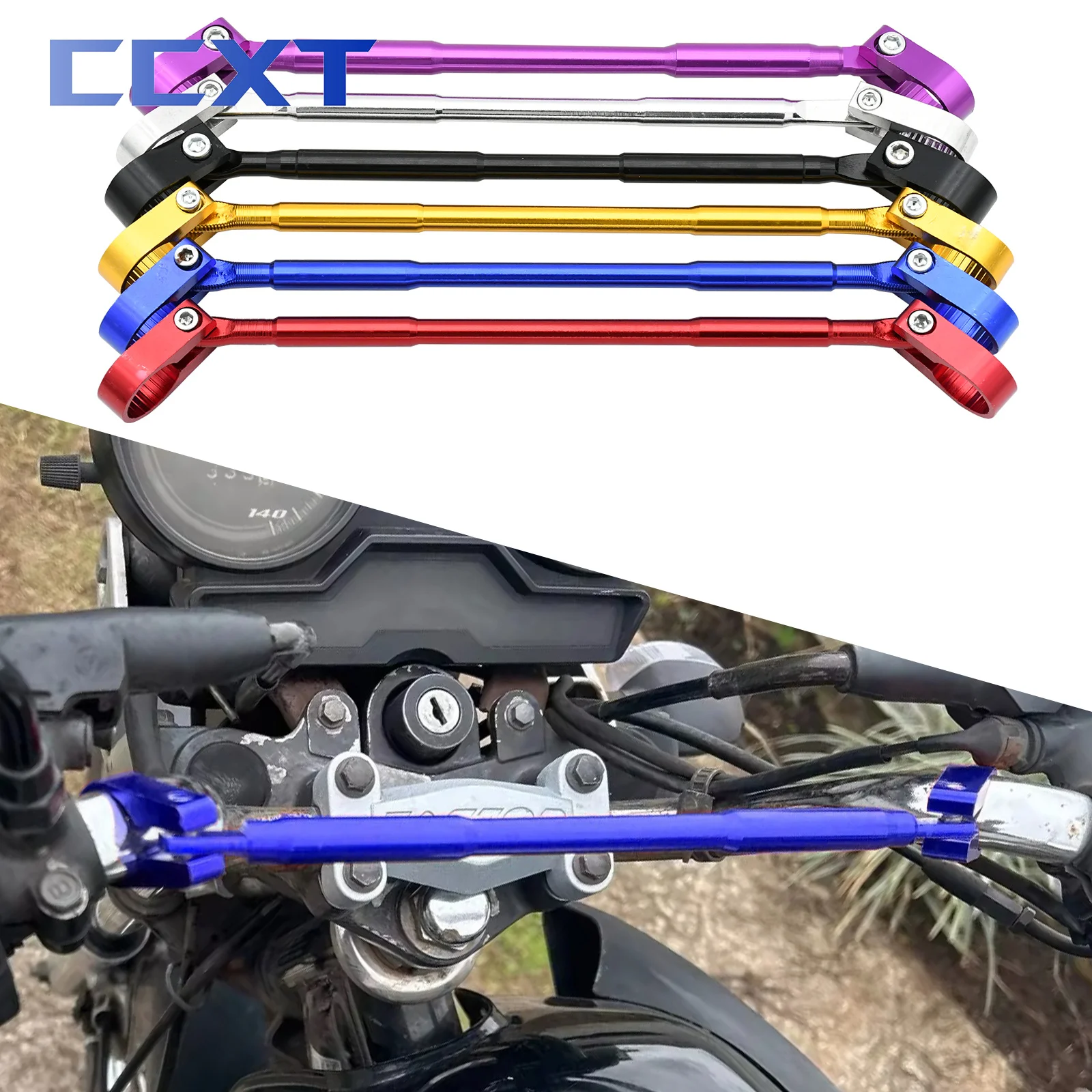 Motorcycle-7-8-22mm-Handlebar-Grips-Handle-Bar-Steering-Wheel ...