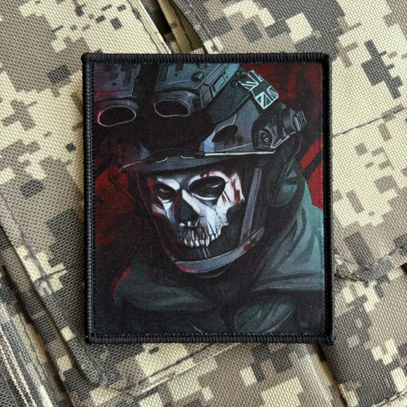 Parche-t-ctico-Call-of-Duty-Ghost-insignia-de-moral-de-juego-parches-de ...