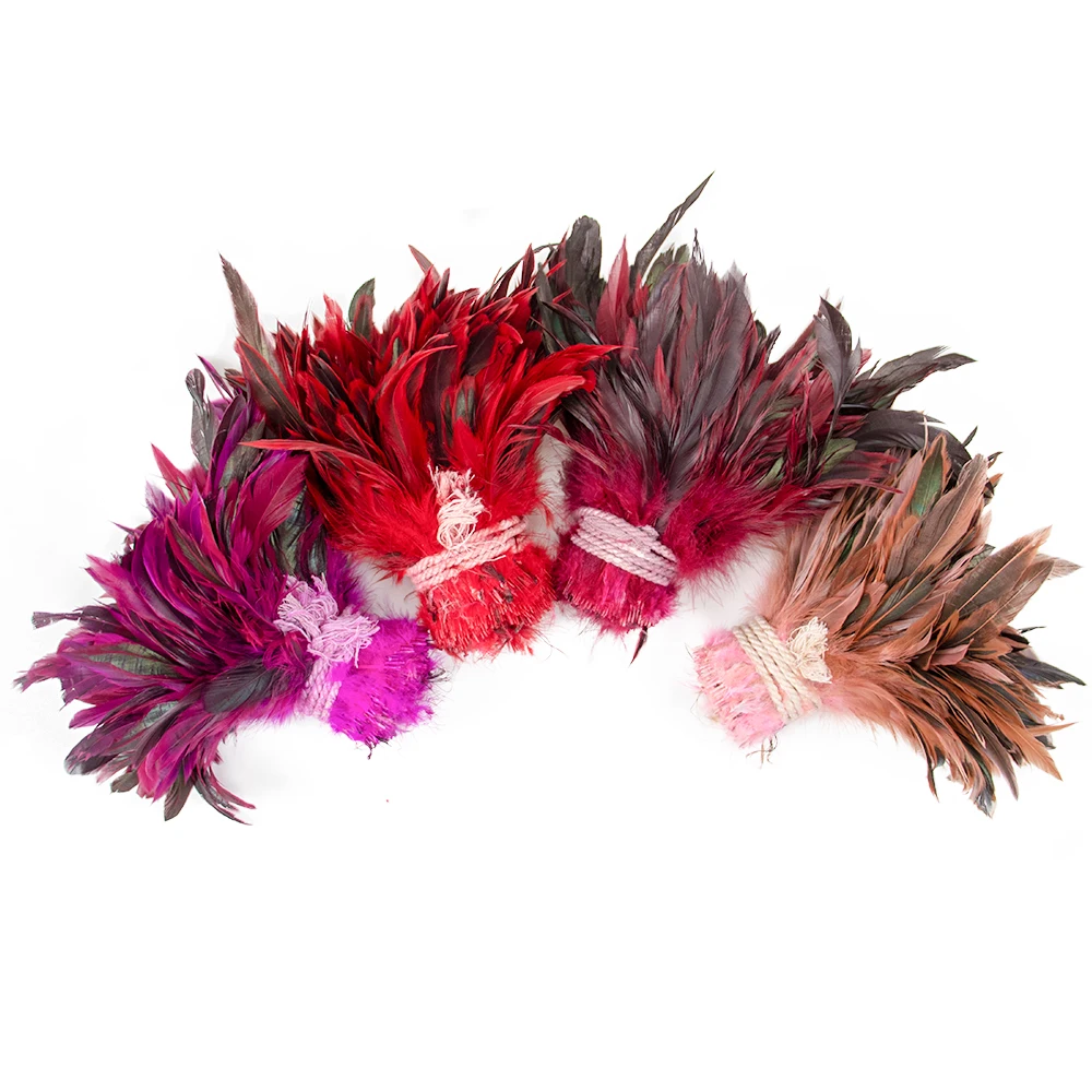 5-7inch-Rooster-Chicken-Feathers-Bulk-50-1000PCS-Colorful-Cock-Feathers ...