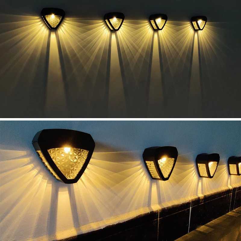Path-Stair-LED-Solar-Lights-Outdoor-Garden-Fence-Wall-Landscape-Lamp ...