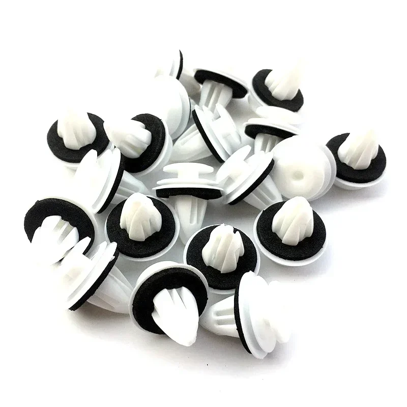 50PCS-Door-Panel-Clip-with-Seal-Ring-Fastener-Rivet-Bumper-Clip ...
