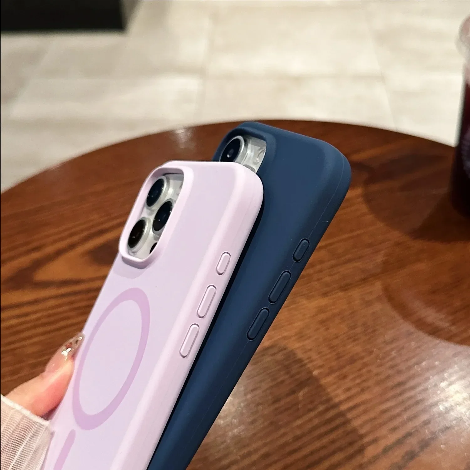 Sinjimoru Phone Grip Case For IPhone 15 Pro Max 14 13 12 11 Leather ...