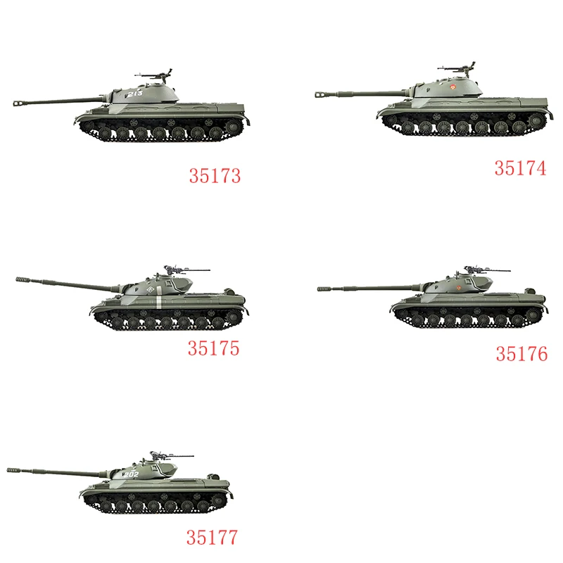 Easymodel-35173-35174-35175-35176-35177-1-72-Soviet-T-10-Heavy-Tank ...